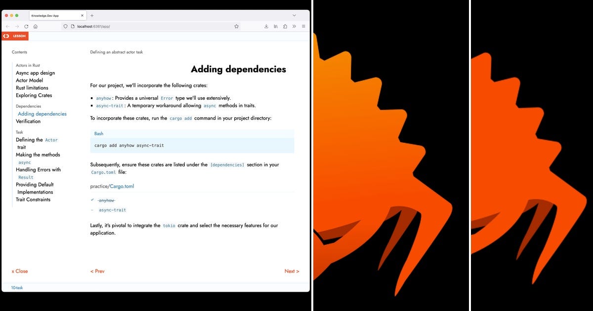 List: Rust actors | Curated by Vrdpqbjgpw | Medium