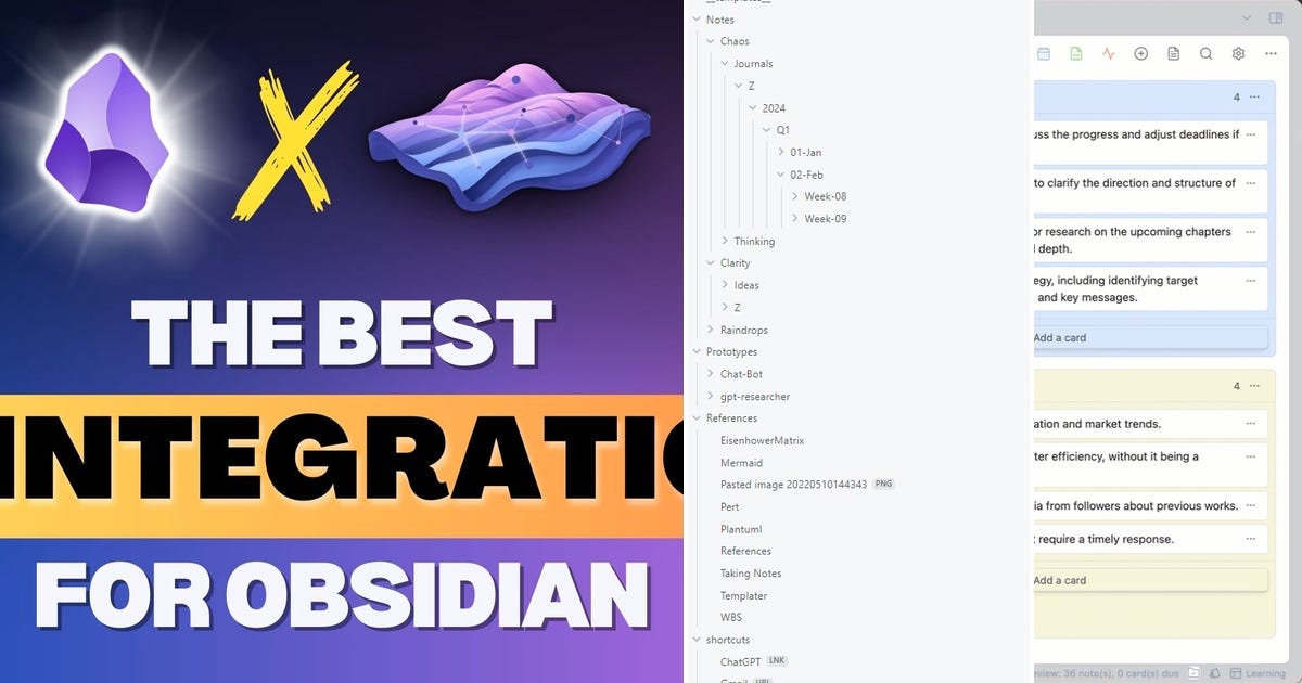 List: Obsidian To-do | Curated by Horacio Chacón | Medium