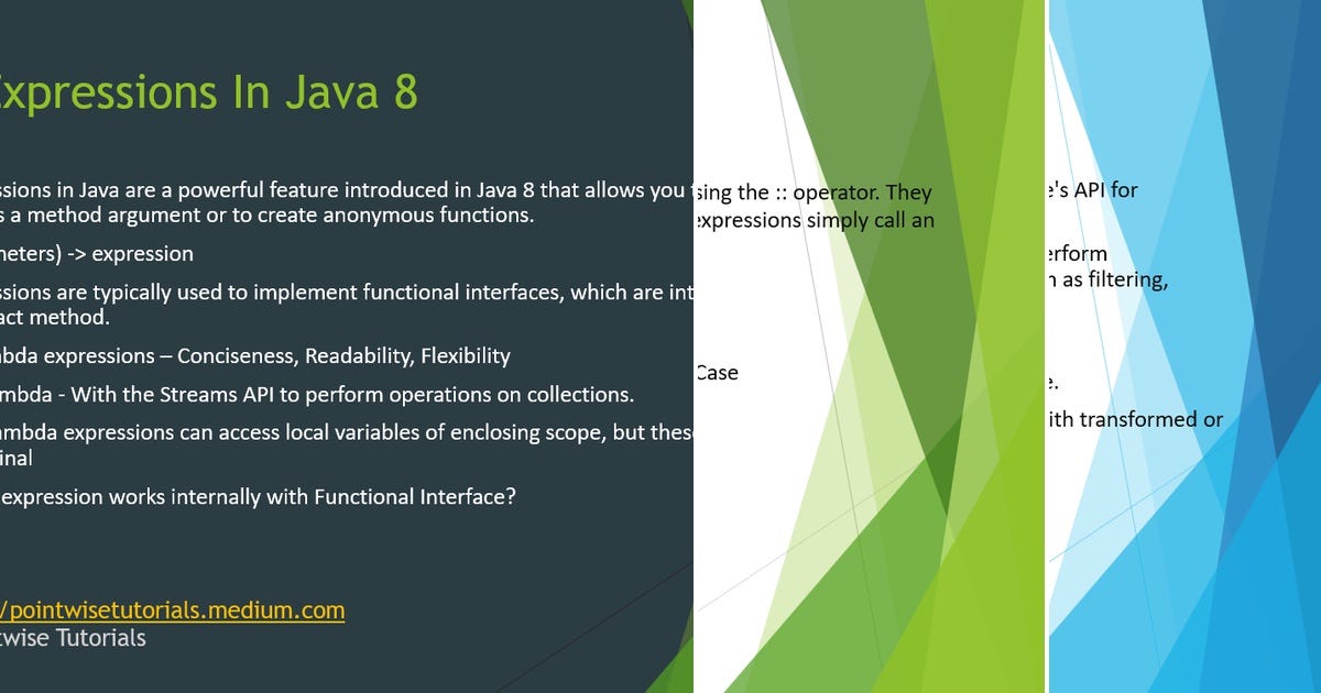List Java 8 Features Curated By Ayon Das Medium