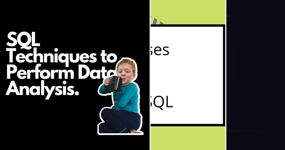 List: SQL | Curated by Lamin Touray | Medium