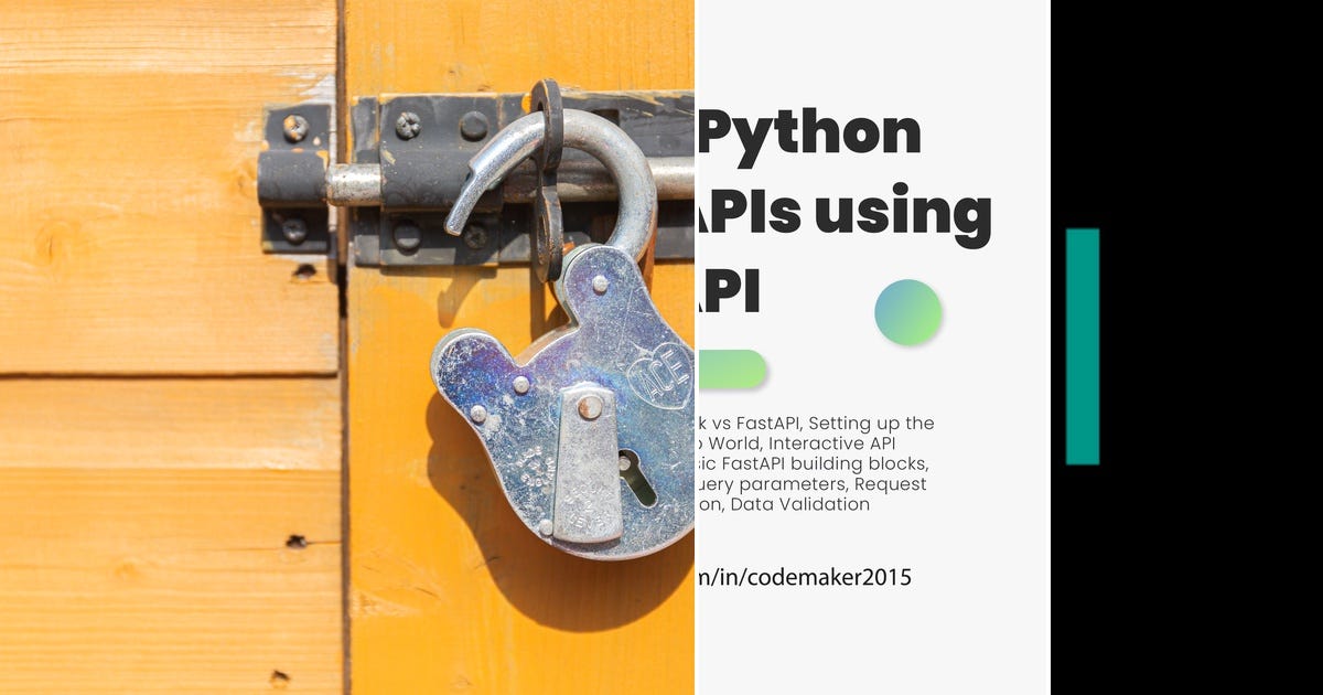 List: FastAPI | Curated by Samir Kanine | Medium
