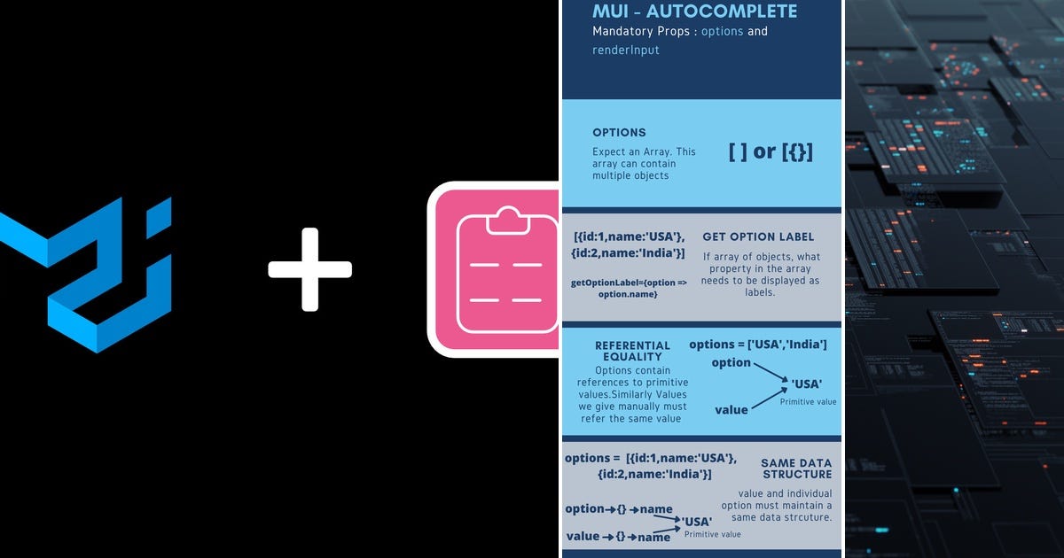List: Material UI | Curated by Shayne Meyer | Medium