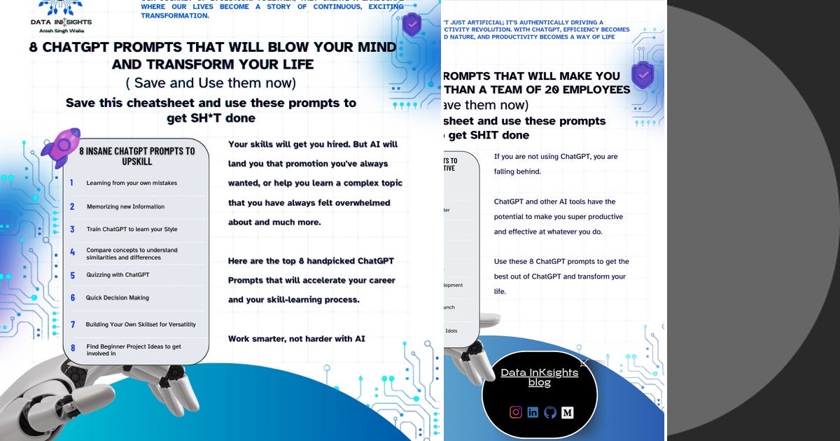 List: GenAI/Prompts | Curated by Annie Tung | Medium