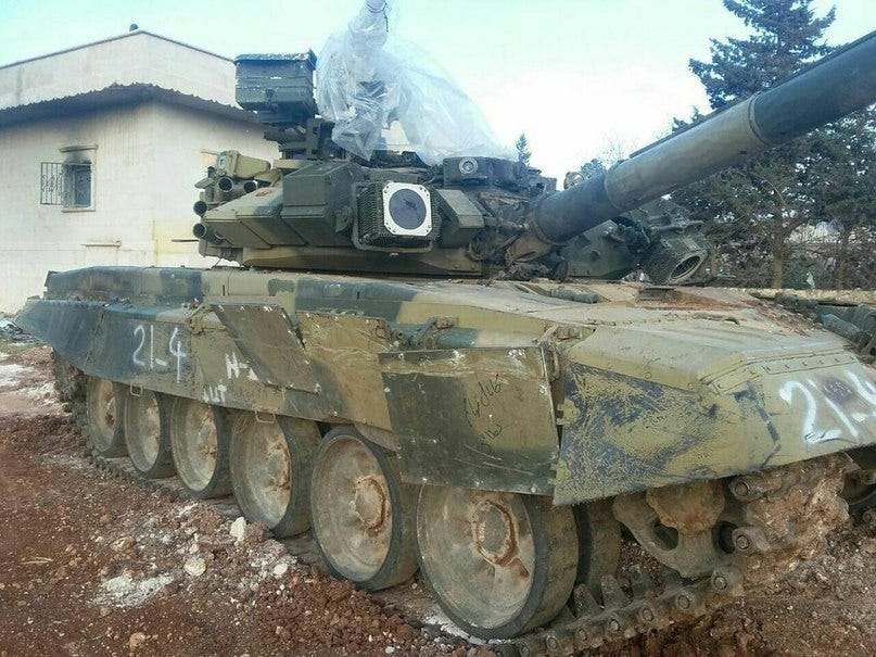 Tow Missile Hitting Tank