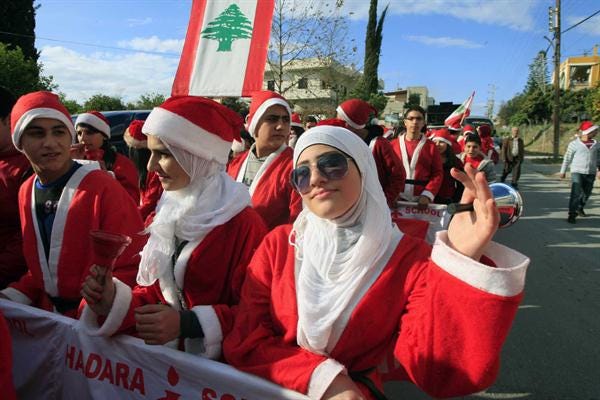 Traditional Lebanese People