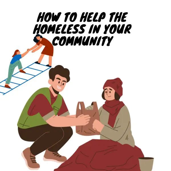 Helping The Homeless Clipart