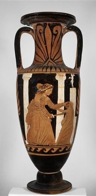 Medea Greek Mythology Vase
