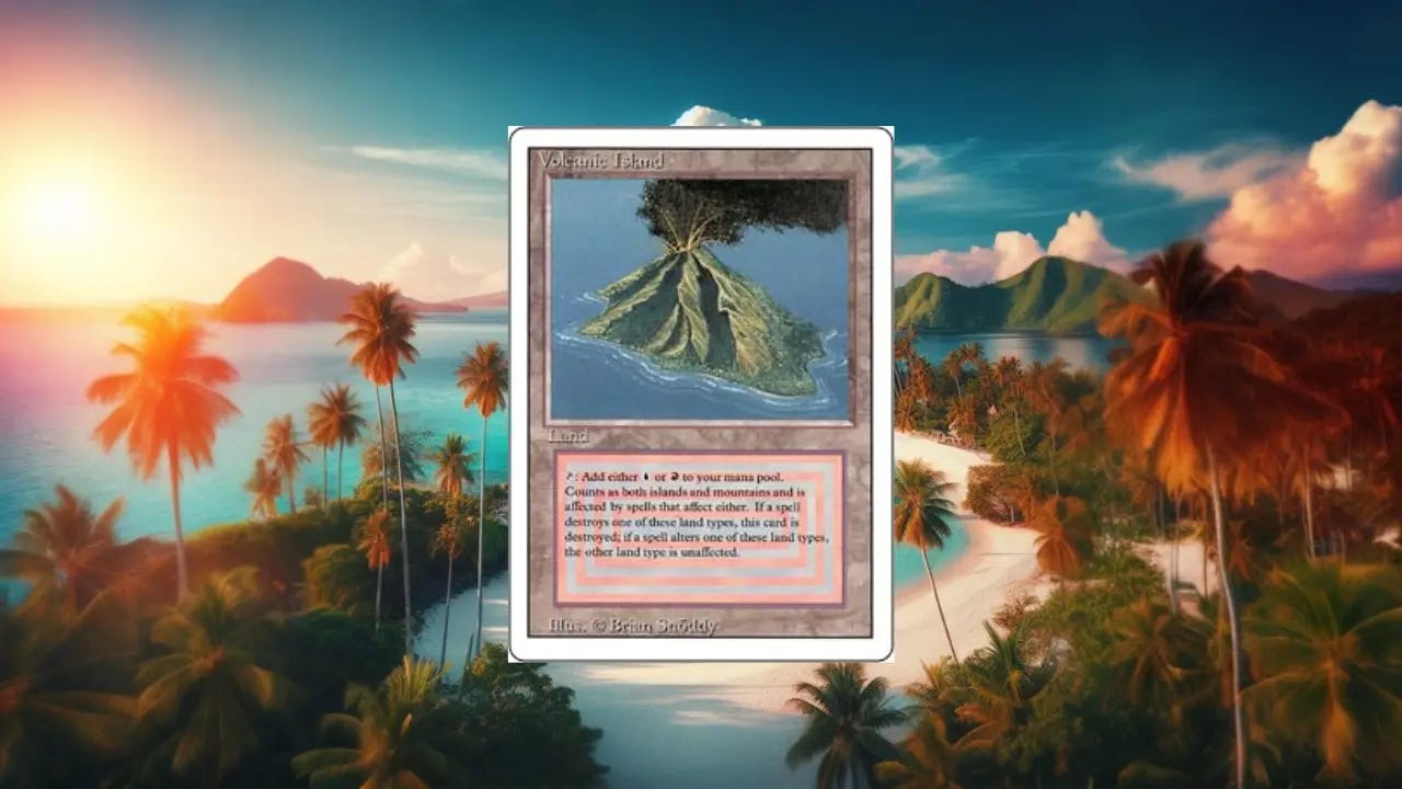 Volcanic Island Mtg