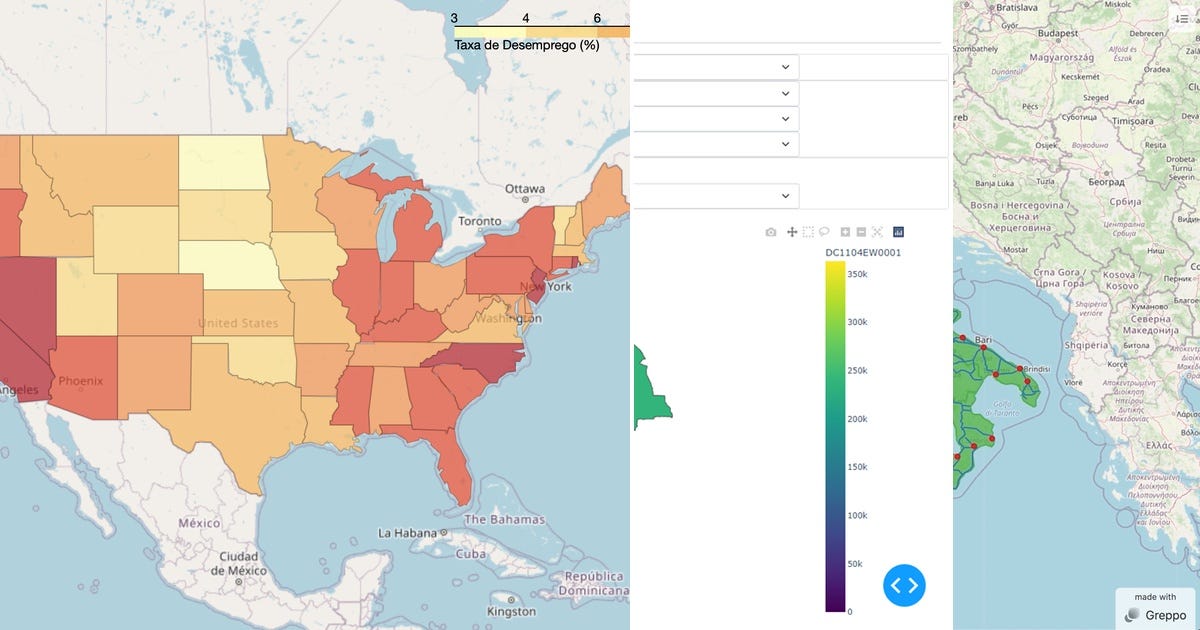 List Python Folium Plotly Curated By Gisele Ferret Medium 