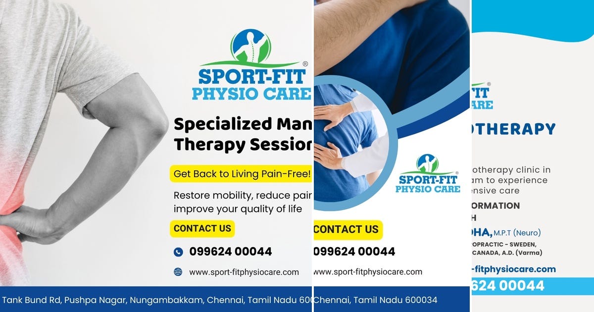 List: Best Physiotherapist in Chennai | Curated by Sport Fit Physio ...