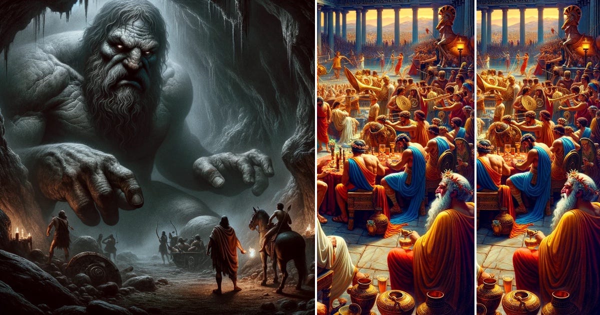 List: A retelling of all 24 Books of the Odyssey by: Homer | Curated by ...