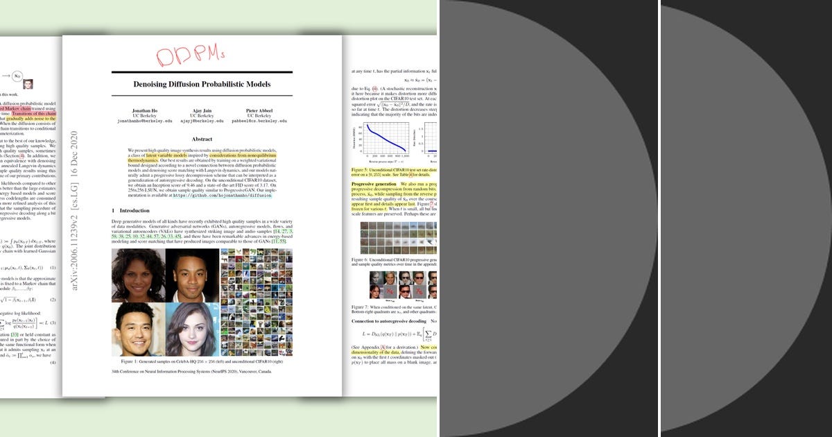 List: Diffusion Models | Curated by Wen Yu | Medium