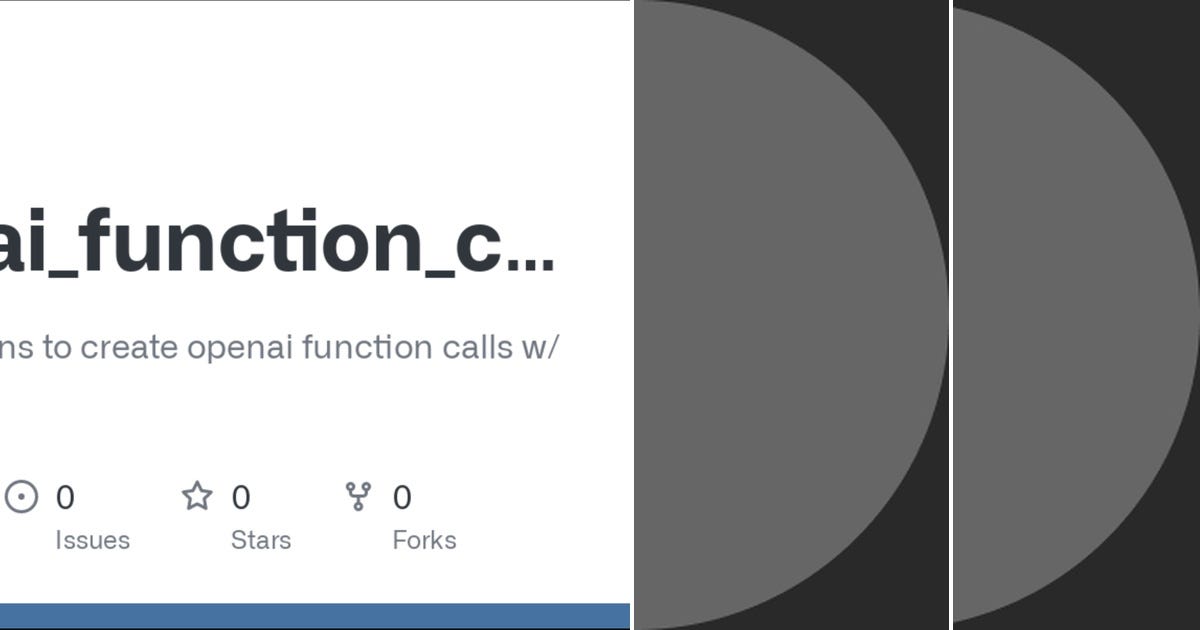 List: OpenAI Function Calling | Curated by Daniel Schauer | Medium