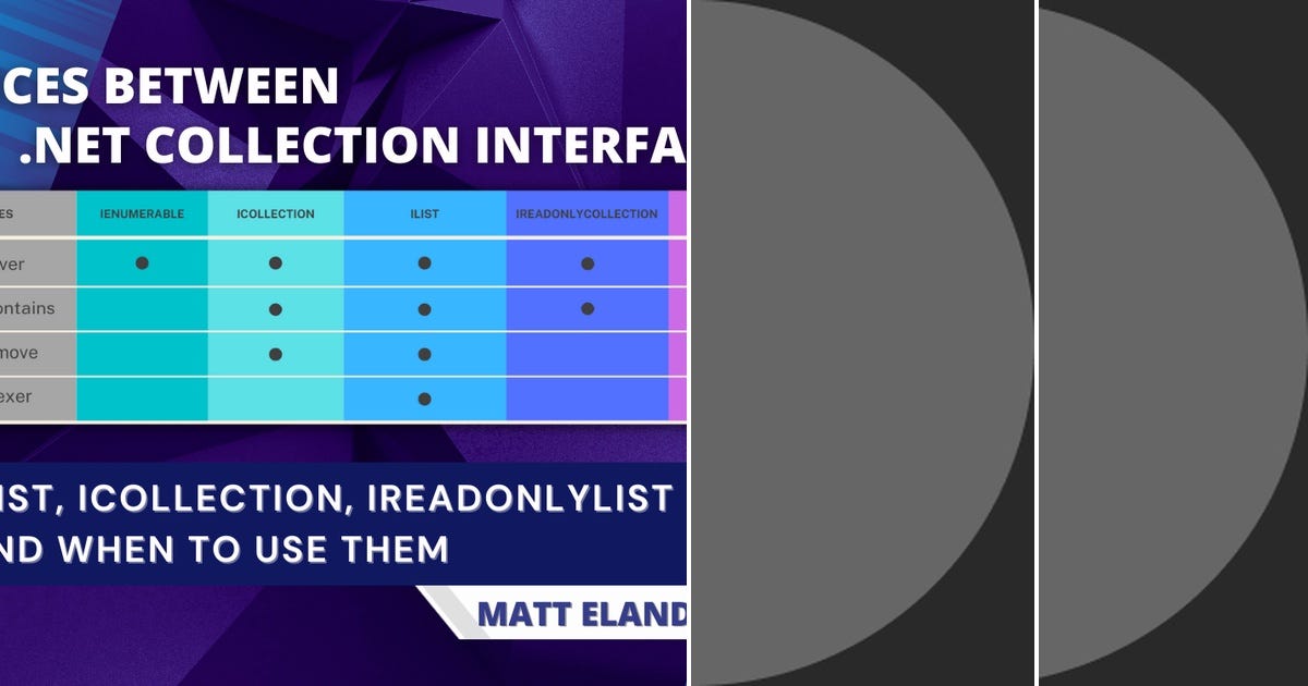 List: Dotnet collections | Curated by Allen Ho | Medium