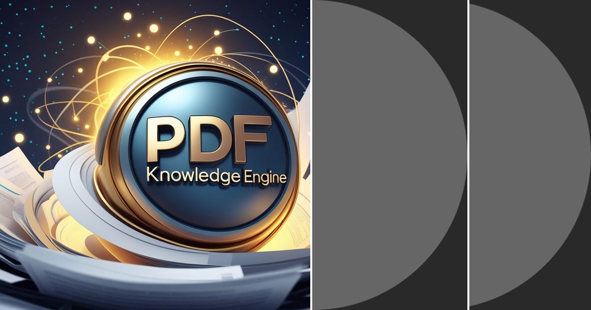 List: Building Your AI-Powered PDF Knowledge Engine | Curated by Peter ...