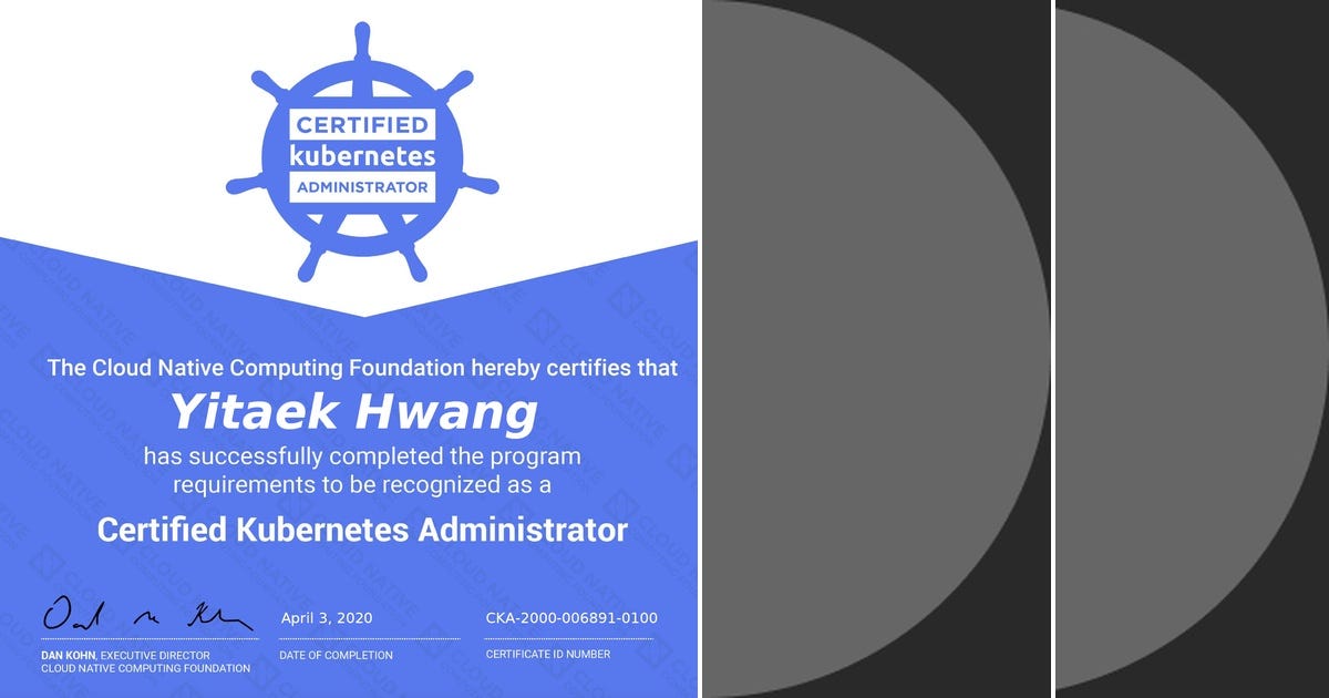 List: certifications | Curated by Yian Chen | Medium