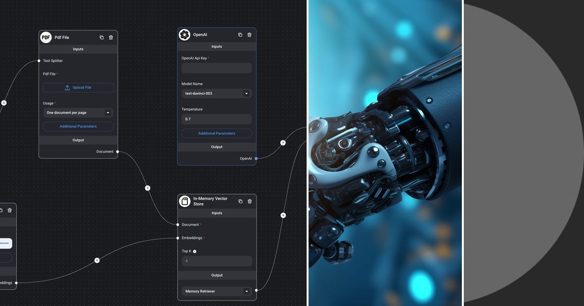 List: langchain/langflaw/flowise | Curated by Henry Zhang | Medium