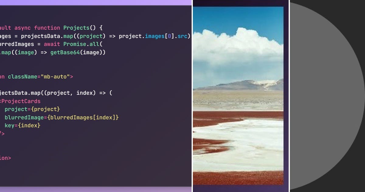 List: Image Blur For Next.js | Curated by Wei Cheng | Medium