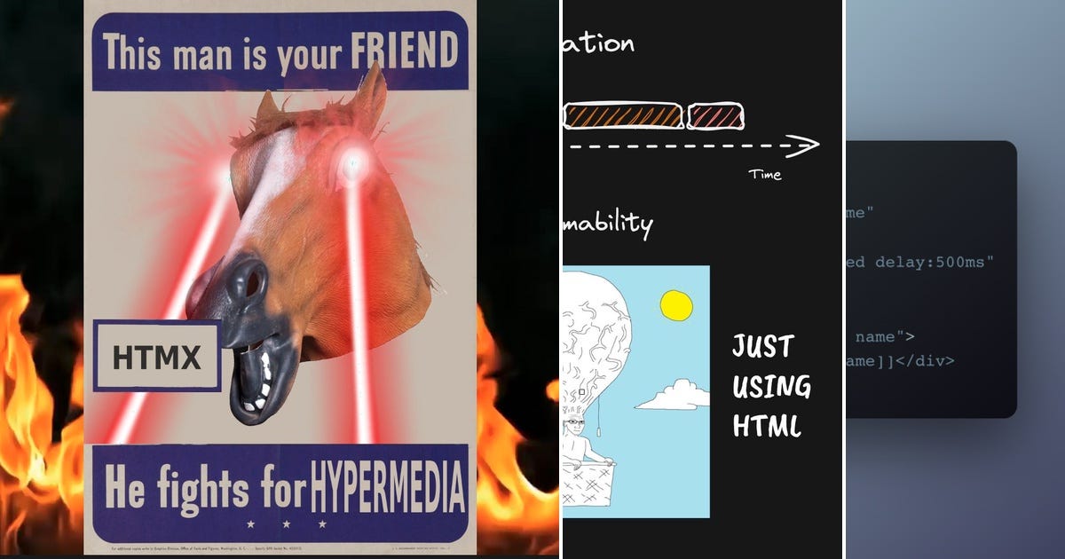 List: HTMX | Curated by Kodai Ninja | Medium