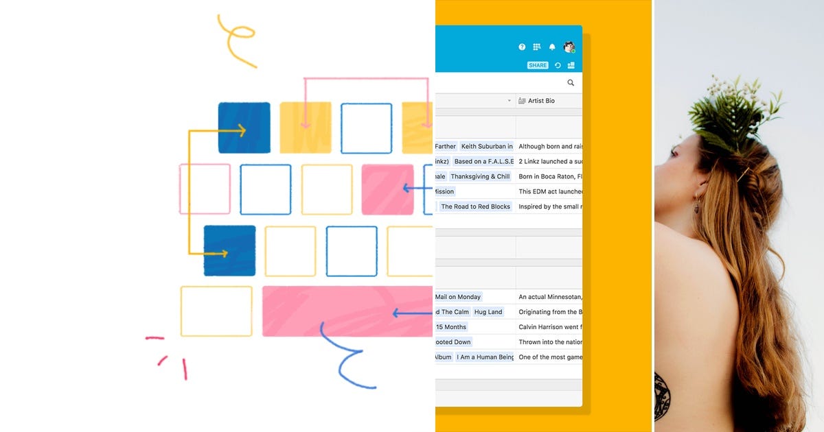 List: Airtable | Curated by Meredith Garraway | Medium