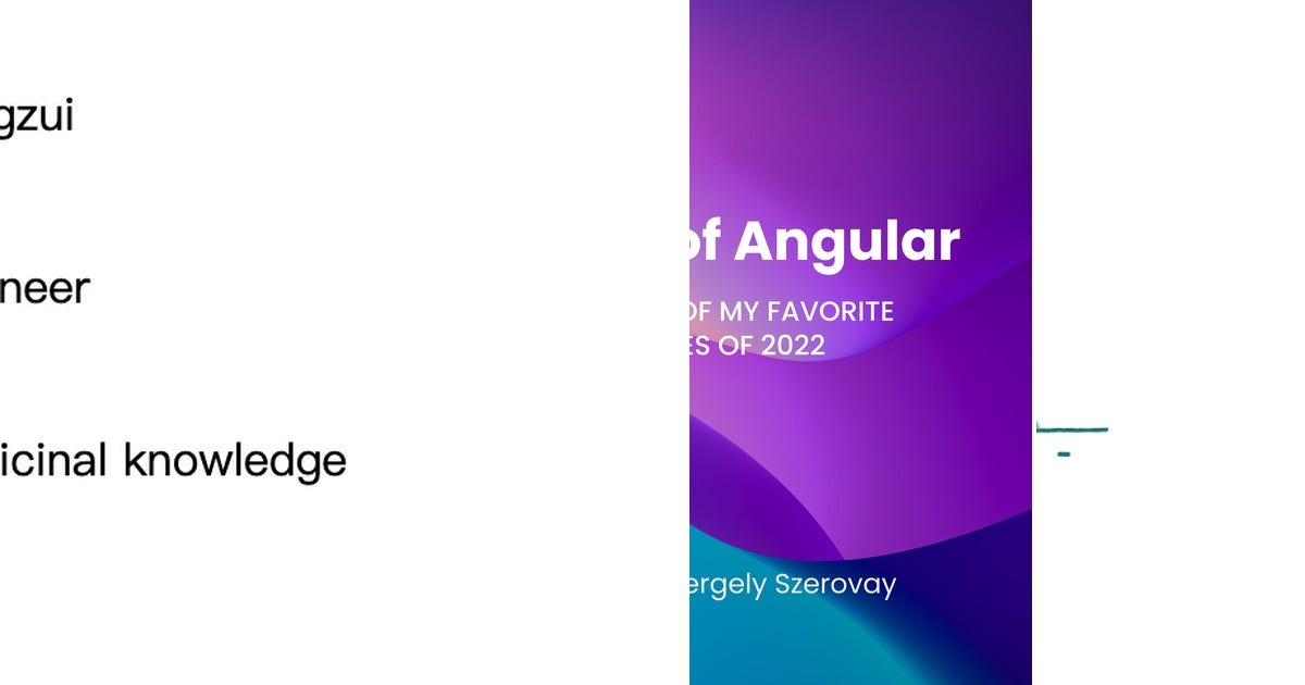 List: Front End UI | Curated by Teh Hui Chin | Medium