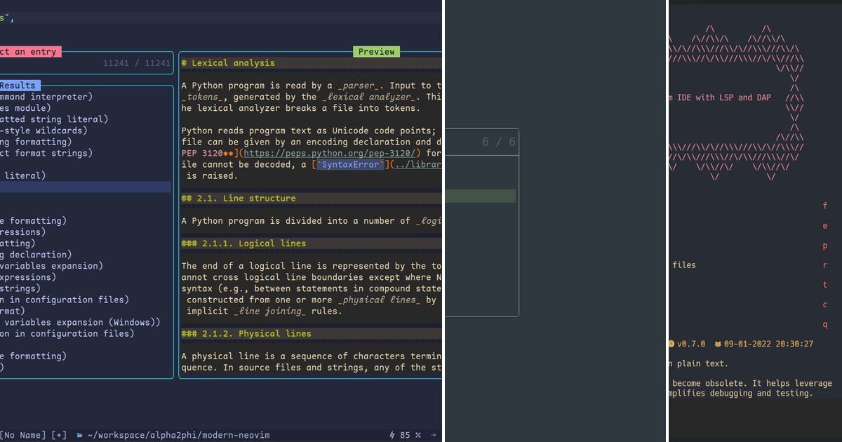 List: vim | Curated by Xiong Wen | Medium