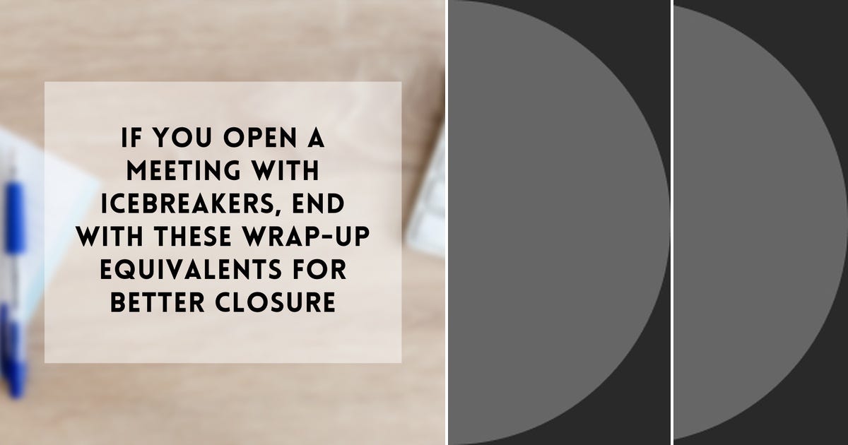 List: Meeting Closures | Curated by Lore Baur | Medium