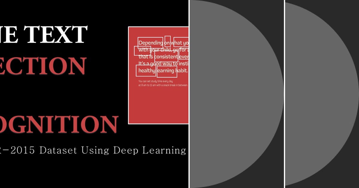 List: CNN text detection | Curated by TBluhm | Medium