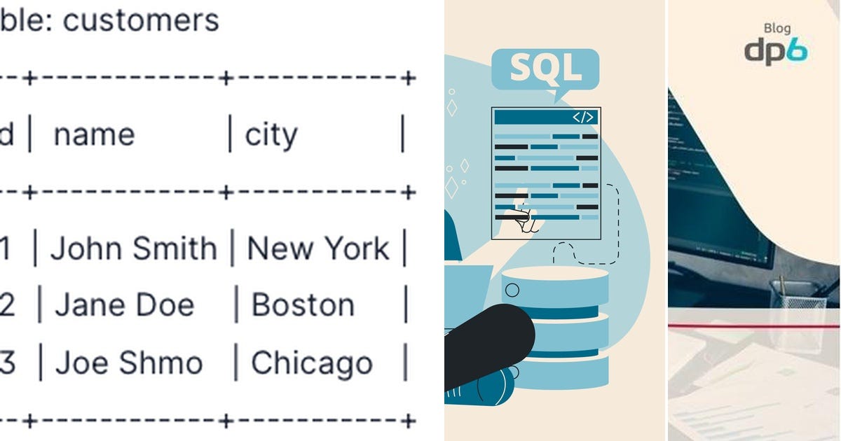 List: SQL | Curated by vinay vinu | Medium