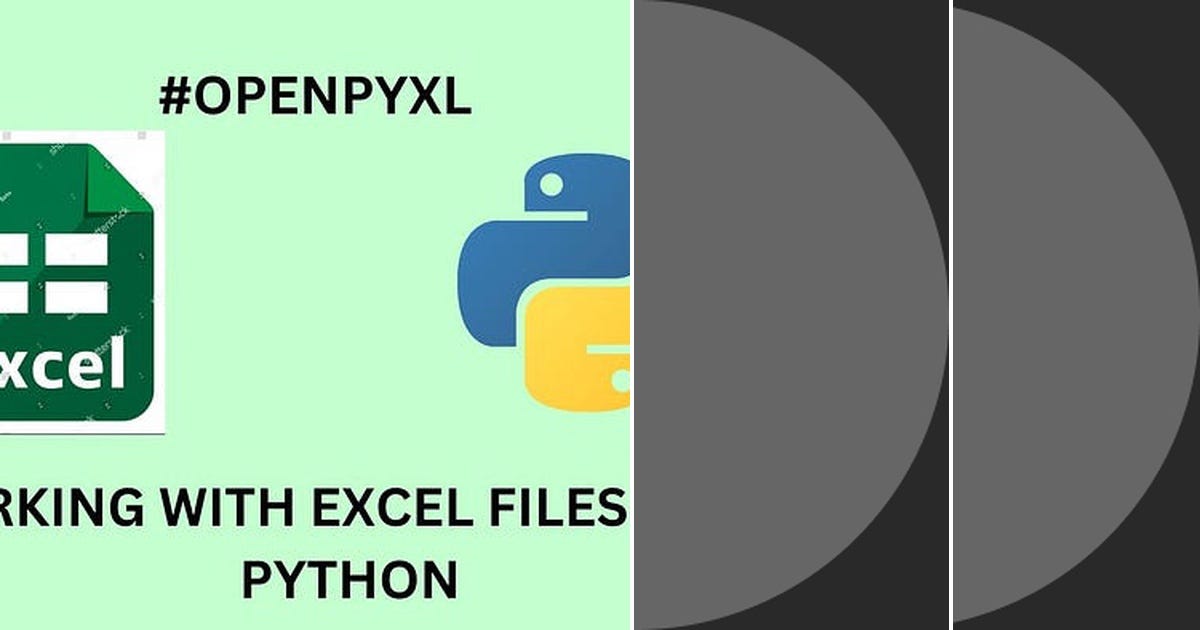 List: Python OpenPyXl | Curated by Nikhil N V | Medium