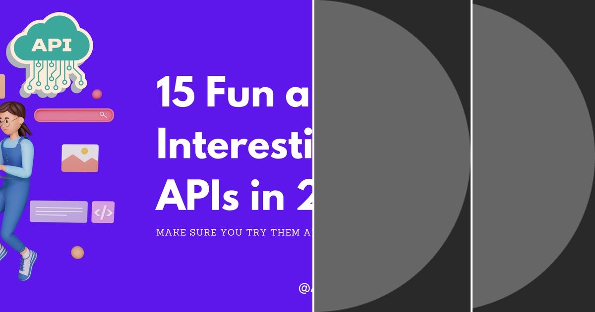 List: APIs | Curated by Chwabo Carl Collins Wayig | Medium
