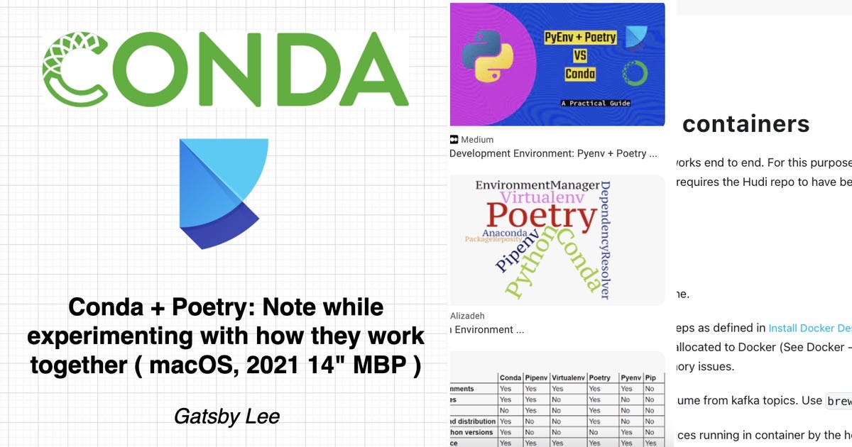 List: Conda | Curated by Life-is-short--so--enjoy-it | Medium