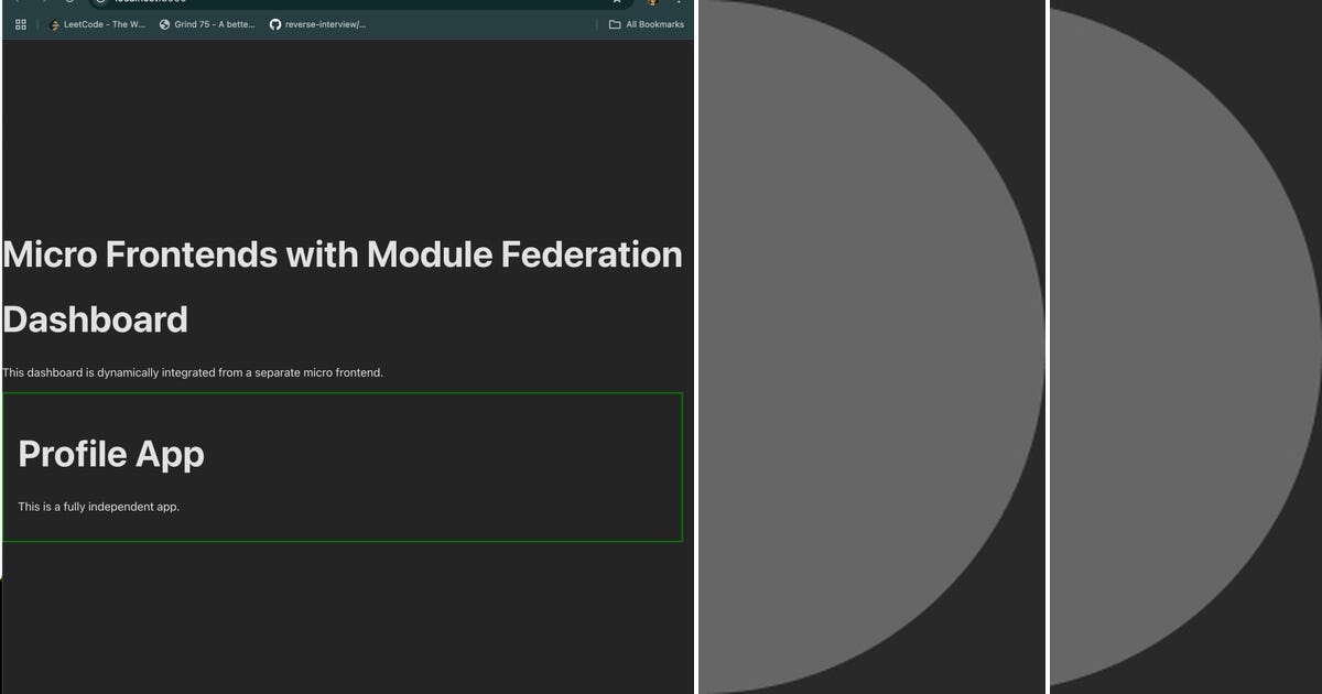 List: Module Federation | Curated by Daniel Ritter | Medium