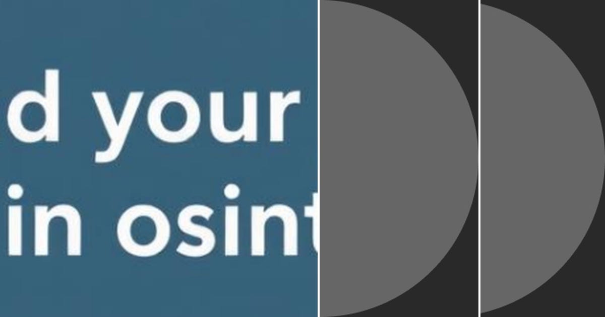 List: OSINT JOBS | Curated by Paul Wright | Medium