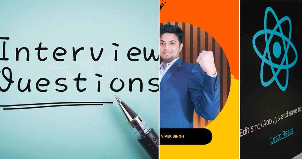 List React Interview Questions Curated By Smit Patel Medium