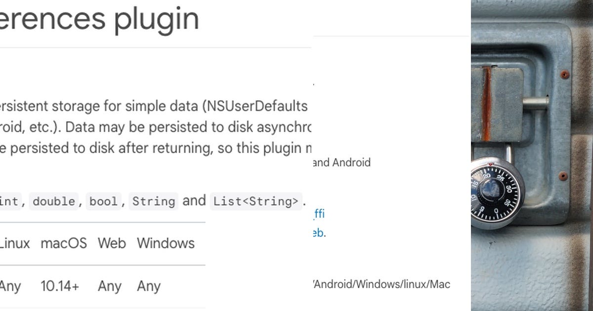 List: Storage flutter | Curated by Toby Flutter Elite | Medium