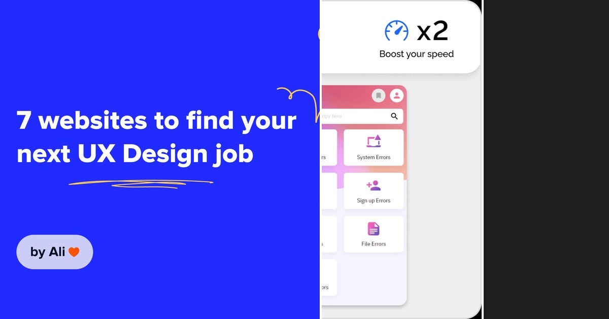 List: UX | Curated by Elise Warren | Medium