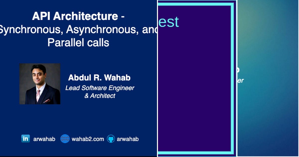 List: APIs & Technical Architecture Best Practices | Curated by Abdul Rafee Wahab | Medium