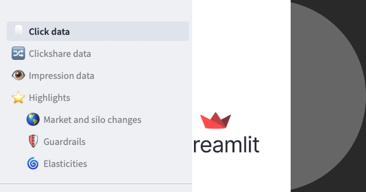 List: Streamlit | Curated by Tombosteger | Medium