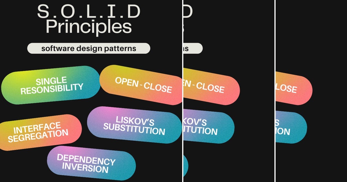 List: SOLID Principles | Curated by Andrew Enughwure | Medium