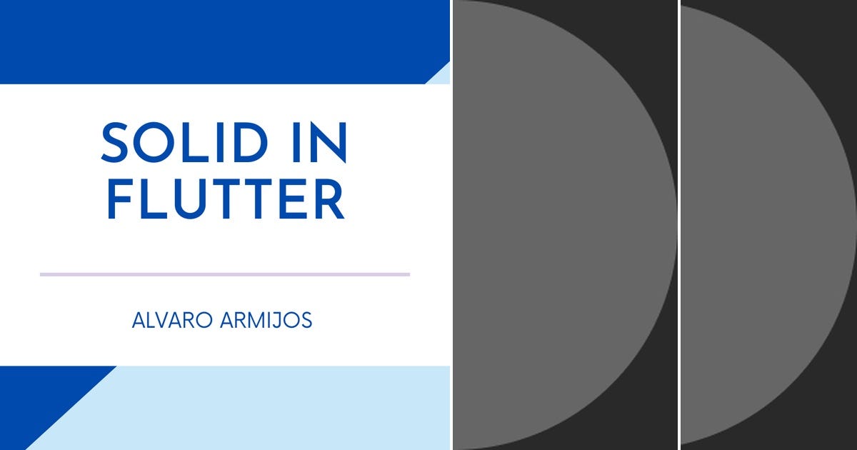 List: solid in flutter | Curated by Ebramshereen | Medium