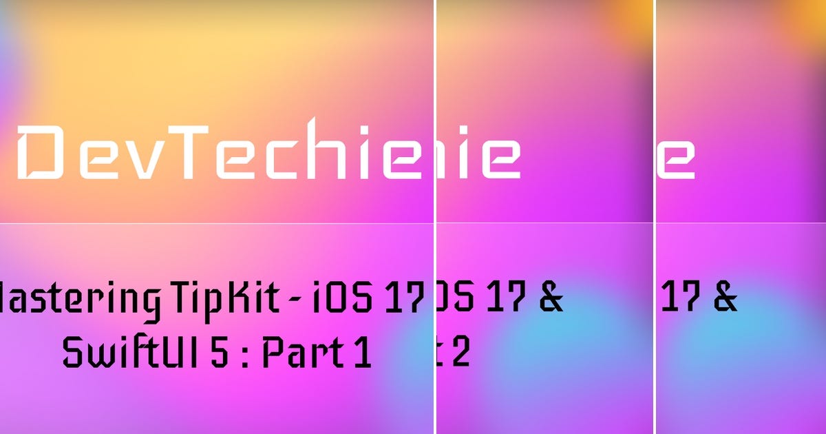 List: TipKit | Curated by Philip Jurke | Medium