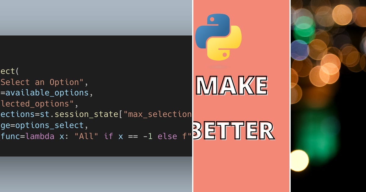 List: Streamlit | Curated by Alessio Di Lorenzo | Medium