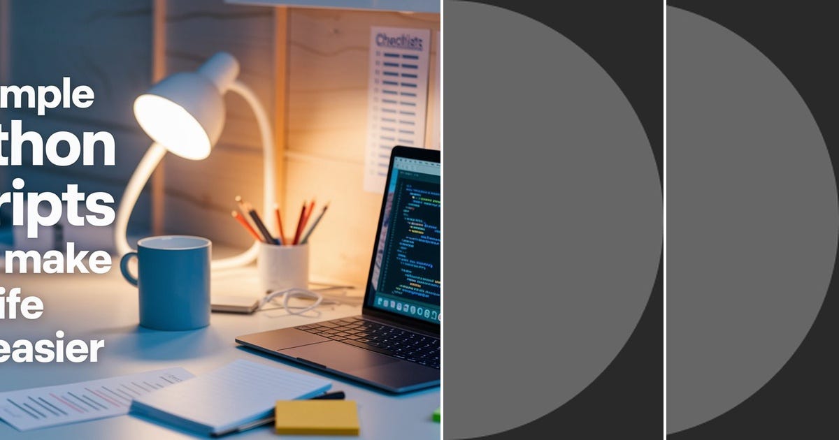 List: Python scripts for daily life | Curated by Coleman Sam | Medium