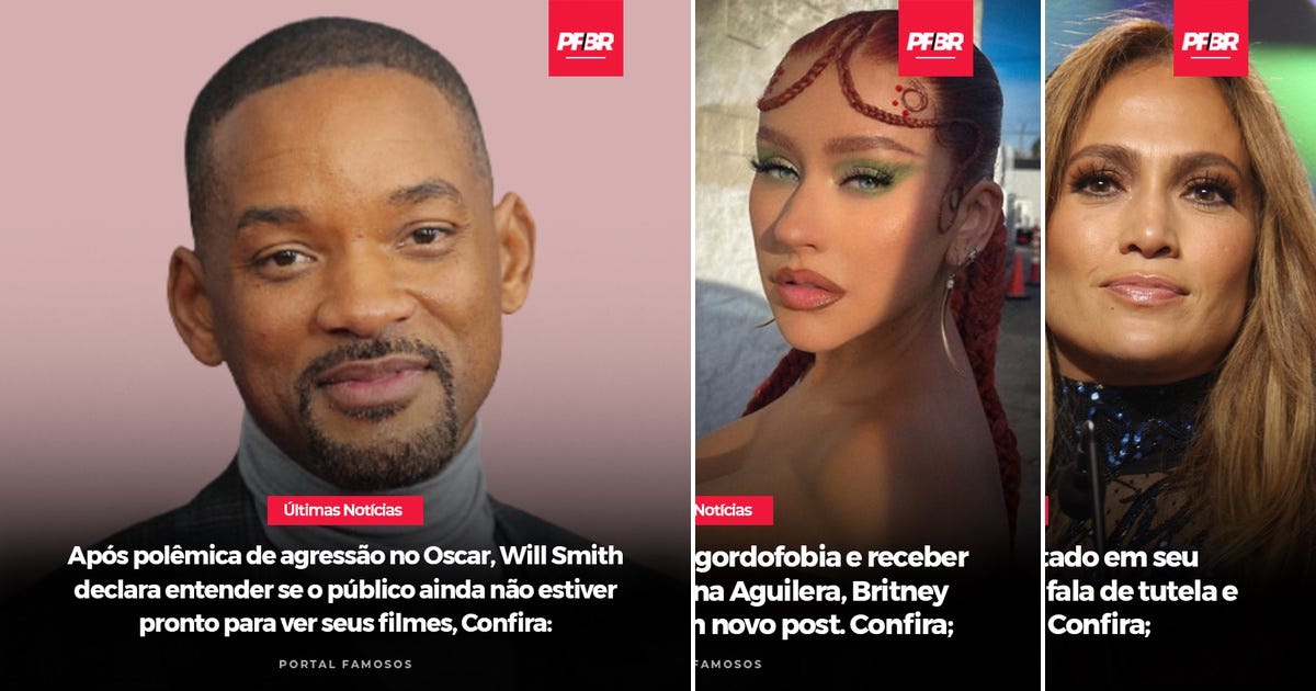 List: Portal Famosos Brasil - Articles written by Thyago Soares | Curated by Thyago Soares | Medium