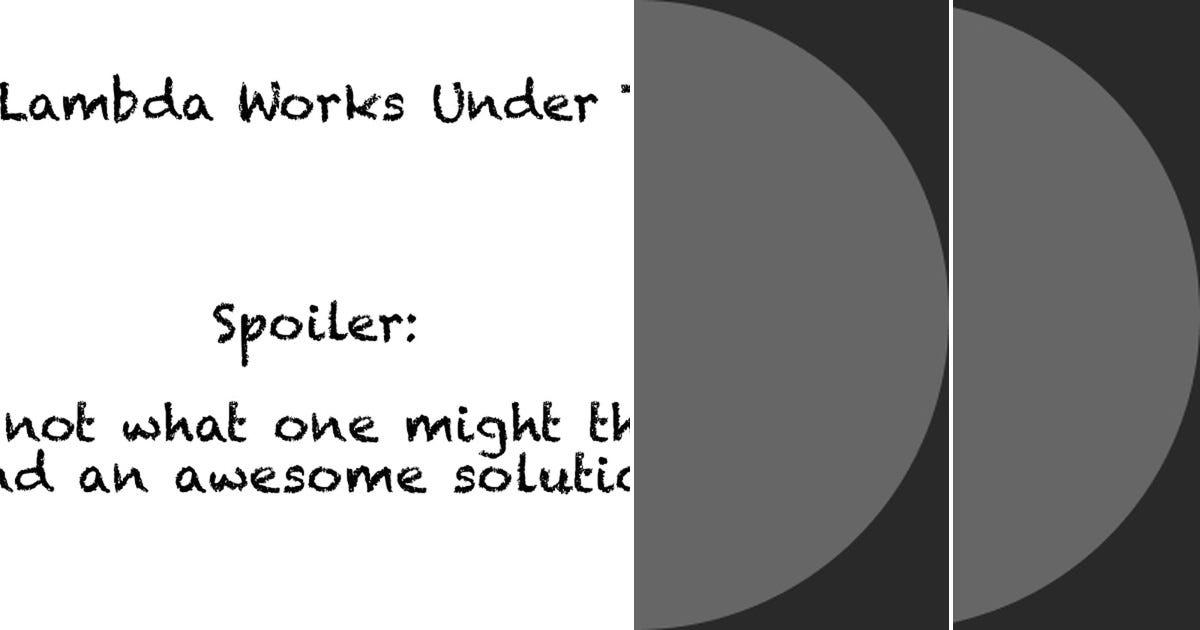 List: lambda | Curated by Surya Patnaik | Medium