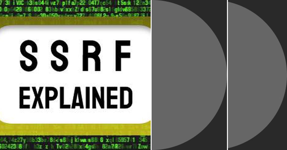 List: SSRF | Curated by Sanket Nikam | Medium