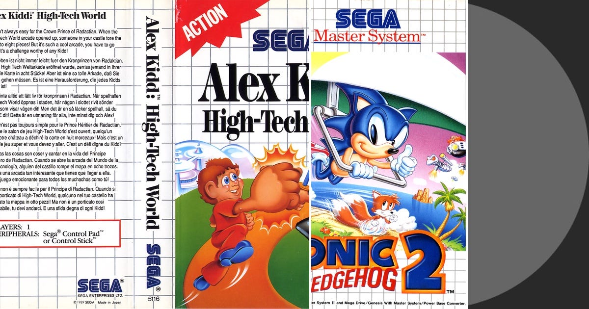 List: Making a Website That Looks Like Old Master System Box Art ...