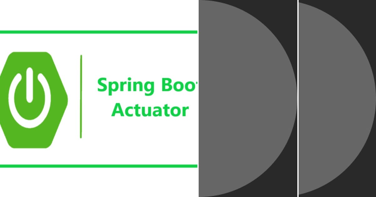 List: SPRING BOOT - ACTUATOR | Curated by Thiago Alexandre | Medium