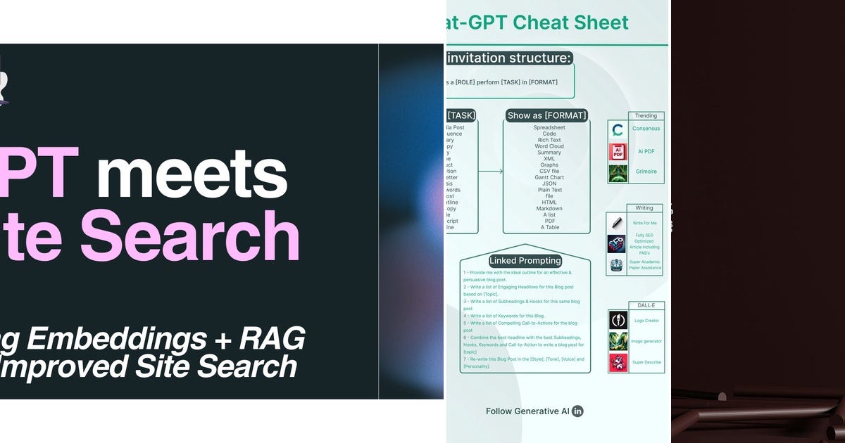 List: Generative AI - ChatGPT, Gemini and more | Curated by TechShield Tales | Medium